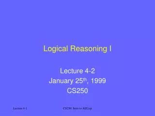 PPT Logical Reasoning PowerPoint Presentation Free Download ID