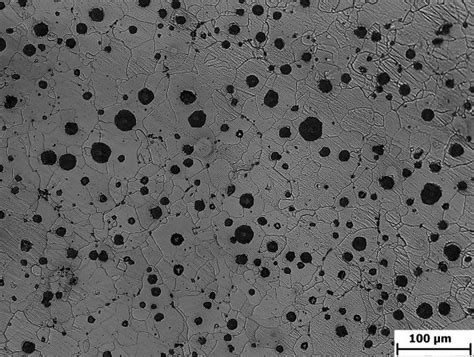 Optical Micrograph Of As Cast Gjs 600 10 Grade Ductile Iron Download Scientific Diagram