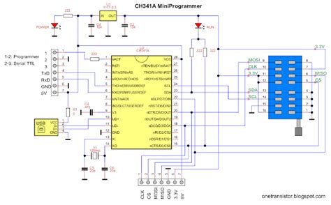 Spi Serial Flash Programmer Schematic Diagram Biosworldk