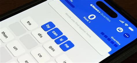 apple has a killer new word game puzzle called quartiles on ios 17 5