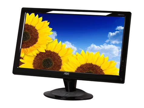 AOC 20 Active Matrix TFT LCD LCD Monitor 5 Ms 1600 X 900 D Sub 2036Sa Newegg Com