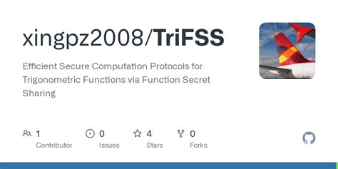 GitHub Xingpz2008 TriFSS Efficient Secure Computation Protocols For