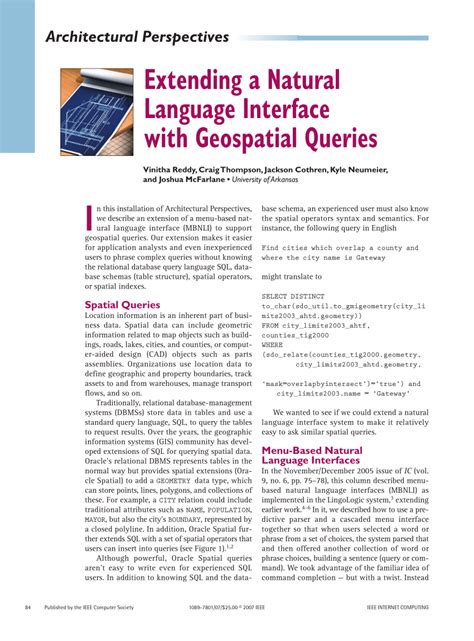 pdf extending a natural language interface with geospatial queries