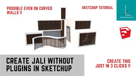 Jali Design Sketchup
