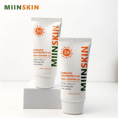 미인스킨 선블록 스킨프로텍트 Uv Spf50pa 선크림 2개 세트 미인스킨