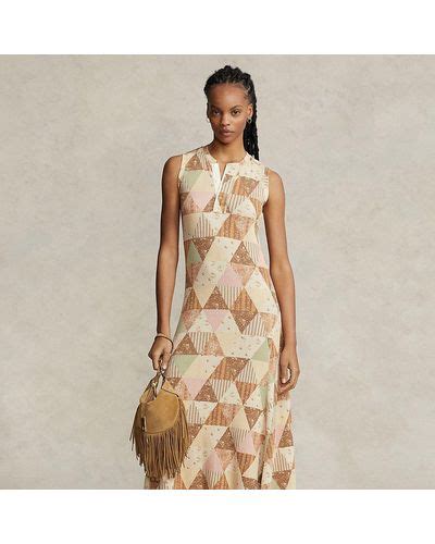Natural Ralph Lauren Dresses For Women Lyst