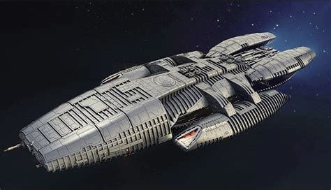 Jupiter Class Battlestar Galactica 3d Print Model Stl File Etsy