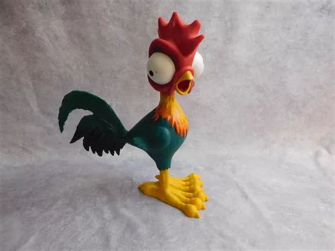 Disney Moana Squeeze And Scream Hei Hei Toy 12 Chicken Rooster Tested
