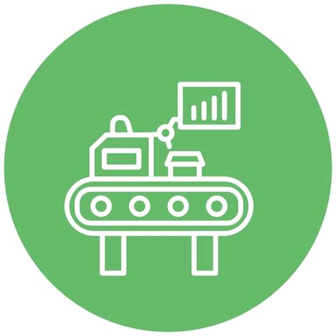 Premium Vector Lean Manufacturing Vector Icon Can Be Used For Mass