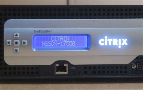 Citrix Netscaler Sdx 17550 8x 10gbe Sfp Port 2u Load Balancer Appliance