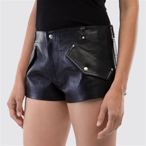Tiny Leather Shorts Free Shipping Usa