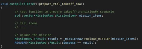 How To Setup A Vtol Takeoff Mission With Mission Raw Issue