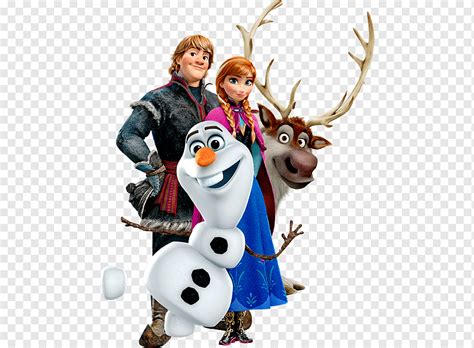 Frozen Elsa Anna Kristoff And Olaf Eg
