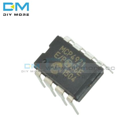Digital Analog Converter Ic Microchip Dip 8 Mcp4921 E P Mcp4921 Micro