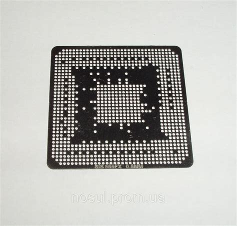 BGA шаблоны 0.6 mm SIS 655FX трафареты шаблоны для реболла реболинг ...