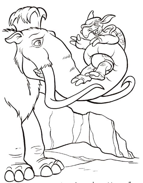 102 Dessins De Coloriage Âge De Glace à Imprimer Sur Page 2