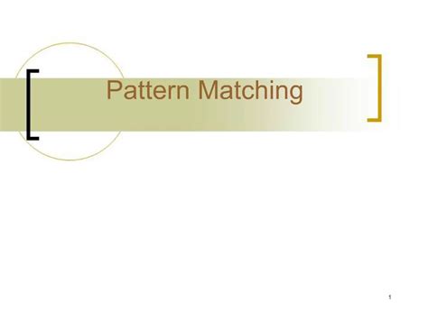 ppt pattern matching powerpoint presentation free download id 702201
