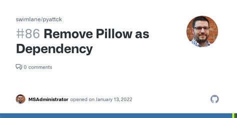 Remove Pillow As Dependency · Issue 86 · Swimlanepyattck · Github