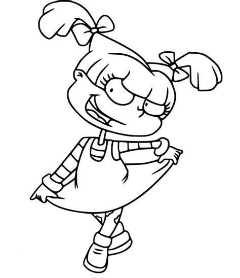 Dibujos De Rugrats Para Colorear