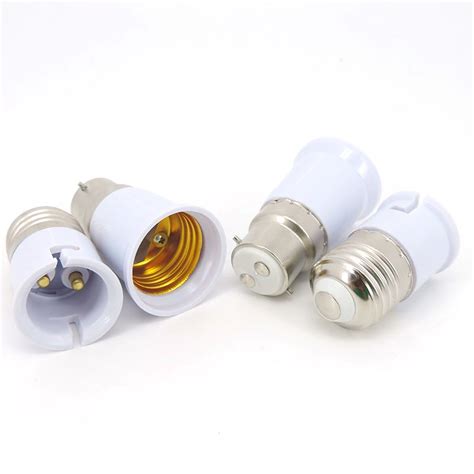 อะแดปเตอร์ซ็อกเก็ตแปลงหลอดไฟ Led B22 เป็นสกรู E27 เป็น B22 Ac Shopee