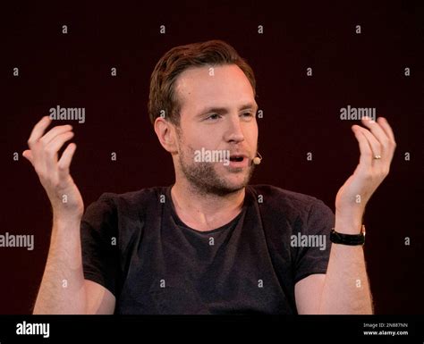 Actor Rafe Spall Talks About His New Film I Give It A Year At A Meet