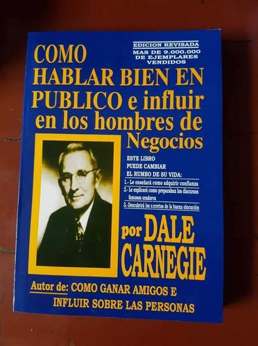 Libro Como Hablar Bien En Público Dale Carnegie Mercado Libre