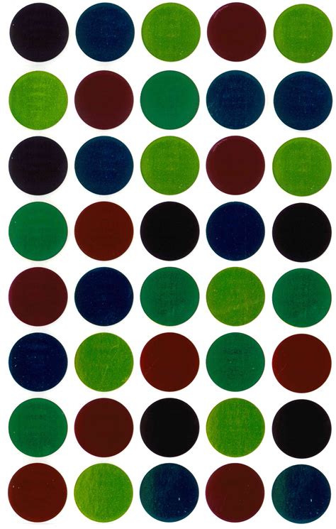 Metallic Color Coding Labels Crafts And More