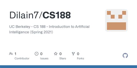 GitHub Dilain7 CS188 UC Berkeley CS 188 Introduction To