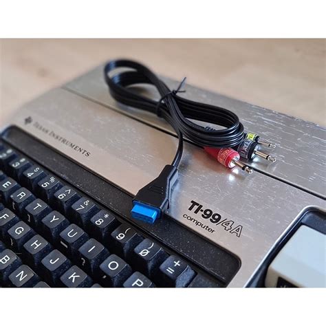 ti 99 4a cassette tape recorder interface cable lead