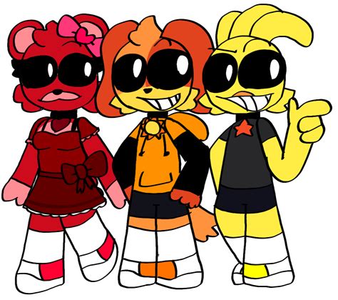 Smiling Critters Characters In My Style Part 1 By Theandikaofficial On Deviantart