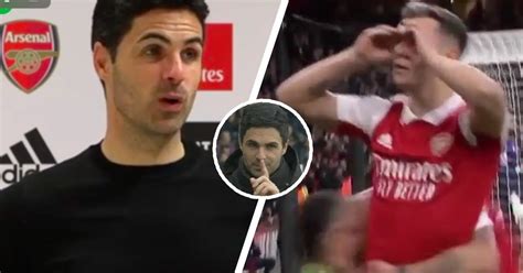 I Have Very Wild Dreams Arteta Hilariously Responds To Trossard