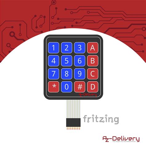 mua azdelivery 4x4 matrix array keypad keypad keyboard compatible with