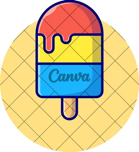 Download This Popsicle Cartoon Vector Illustration Element From Canvas