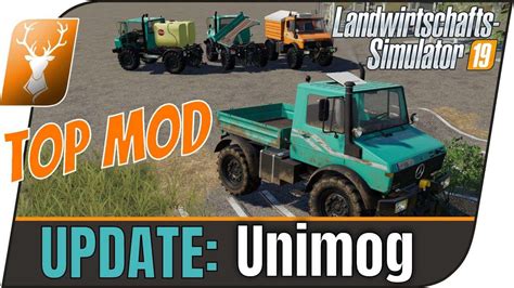 Unimog U1200 U1400 U1600 v1 1 FS19 Farming Simulator 22 мод FS 19