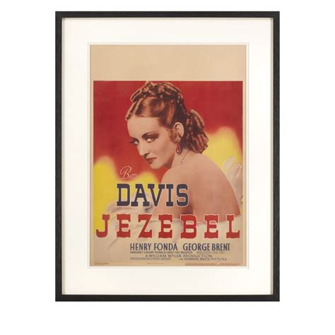 Vintage Jezebel Movie Poster Available For Immediate Sale At Sothebys