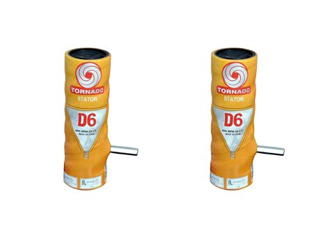 D6 3 Stator Rotor Set For Screw Pump Mortar Cement Plastering