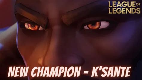 League Of Legends Ksante Champion Teaser New Tank Top Laner