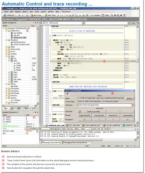 ct software ct debug and trace module 4 0