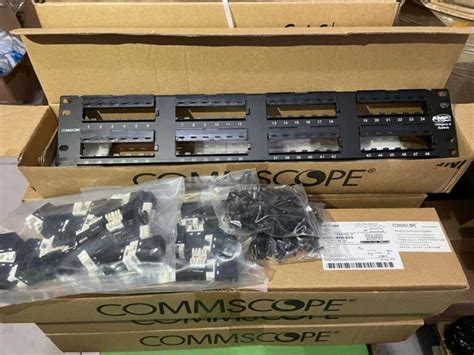 Promo Patchpanel Port Cat Commscope Patch Panel Cat Port Diskon Di Seller