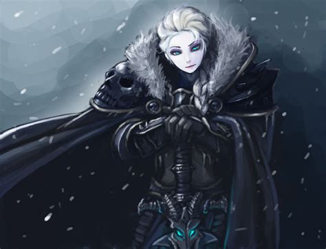Frozen Elsa The Lichqueen By Kimbbq On Deviantart