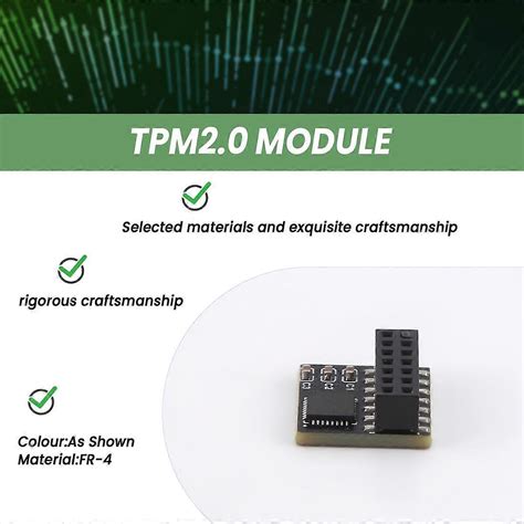 Tpm Security Module Tpm20 For Tpm Spi Parallel Trusted Platform Module Multi Function Portable