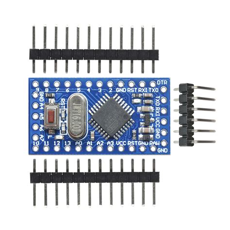 Pro Mini 5v Plug In Crystal Oscillator Atmega168 Blue Board Controller Board Development Board