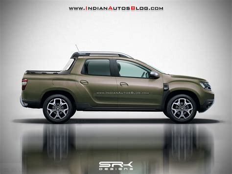Next Gen Renault Duster Oroch Rendered Based On 2018 Dacia Duster