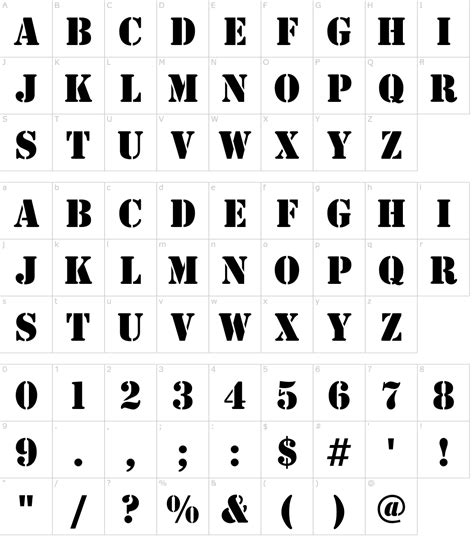 qt military font download