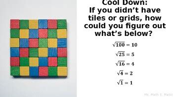 Perfect Square Or Non Perfect Square Lesson By Ms Math E Matics TPT
