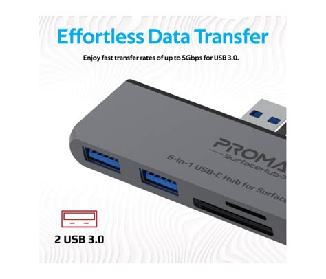 Buy Promate Surfacehub Usb C Hu Price In Qatar Doha