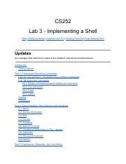 Cs Lab Implementing A Shell Course Hero