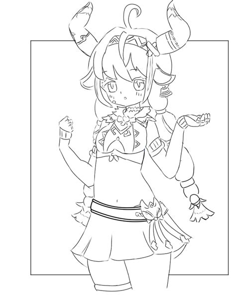 Varesa Genshin Impact Danbooru