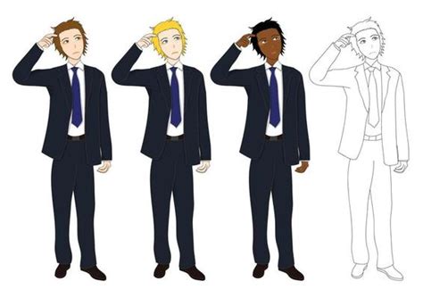 Businessman Thinking Vector Art Icons And Graphics For Free Download