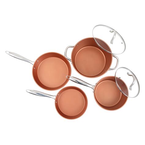 Prep And Savour Dondrick 6 Piece Aluminum Non Stick Cookware Set